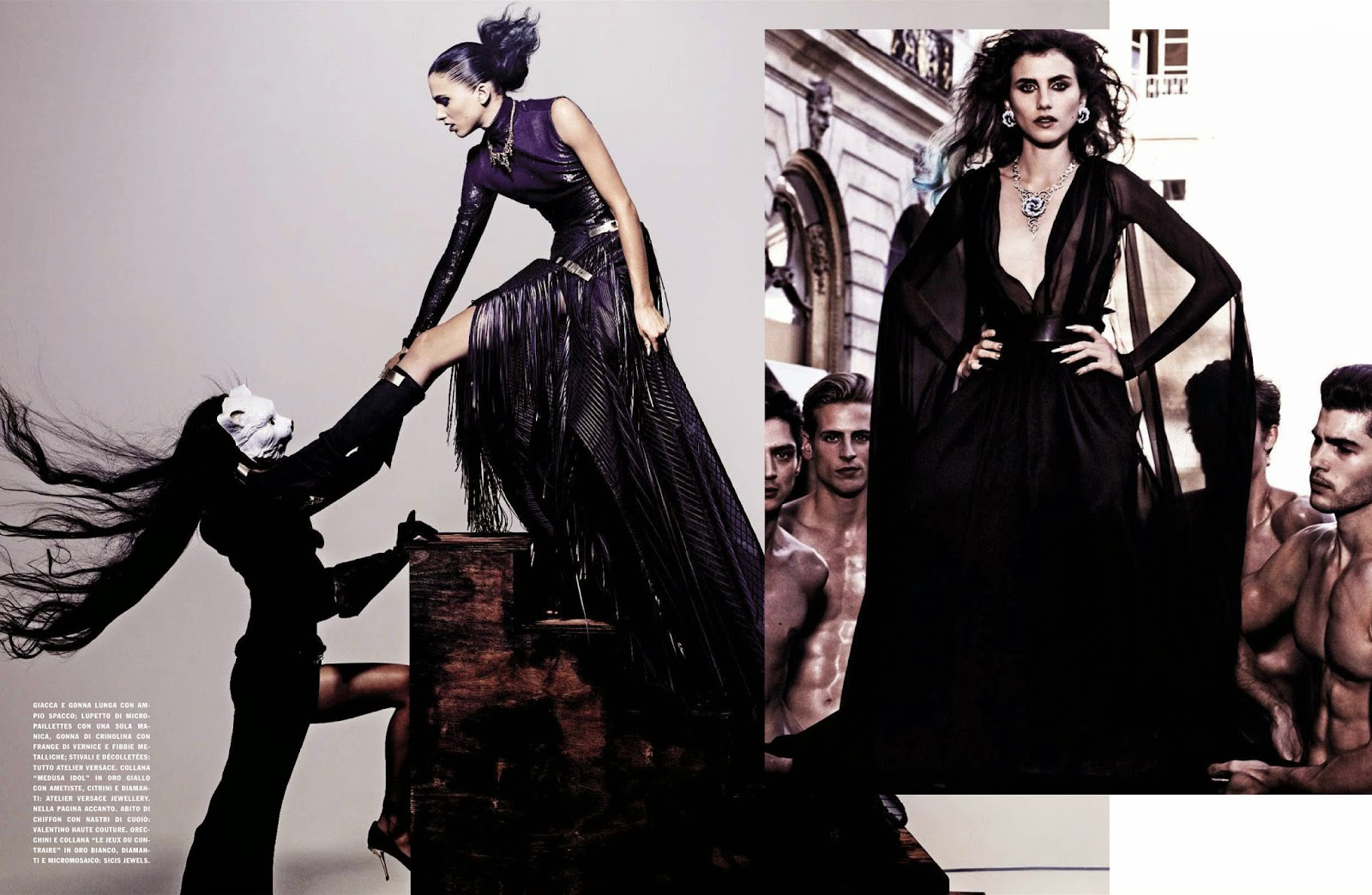 Vogue Italia ‘So Precious’ – Michel Comte | Patricia McMahon Photography