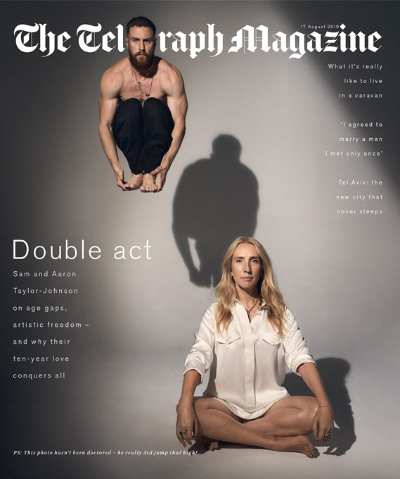 Sam and Aaron Taylor-Johnson X The Telegraph Magazine | Patricia ...